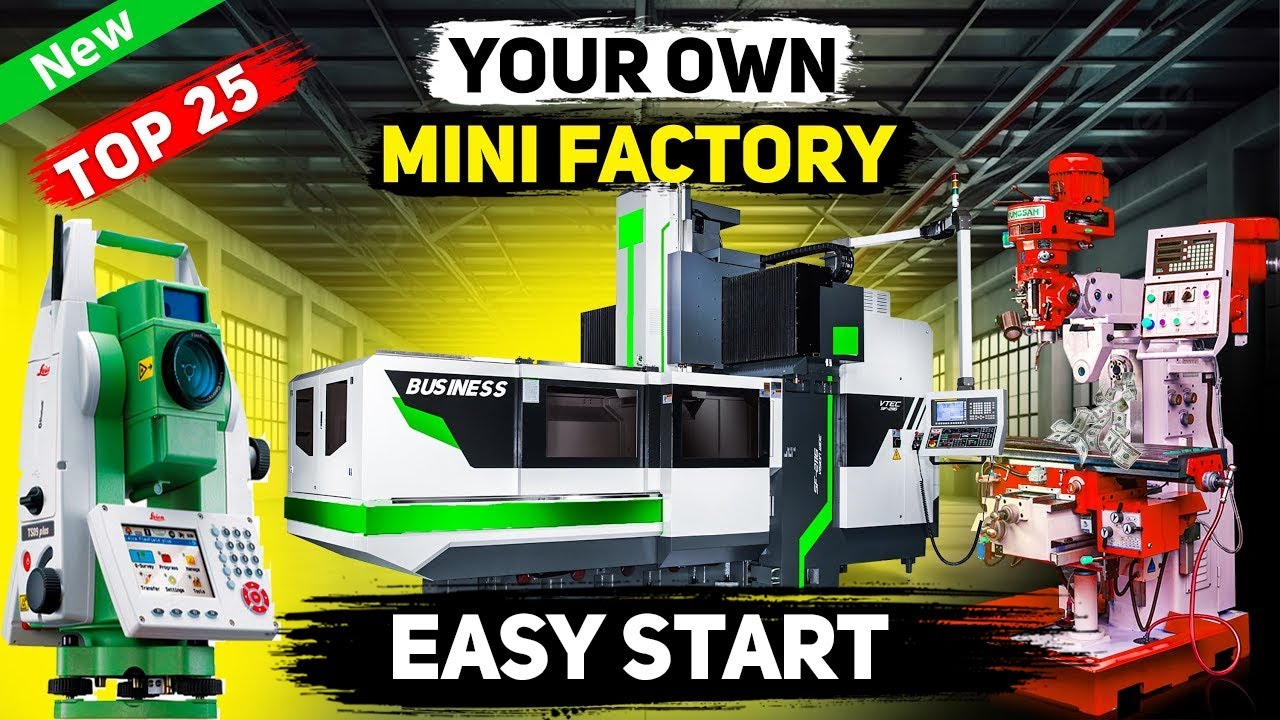 25 Mini Manufacturing Machines You Can Order Online to Start Your ...