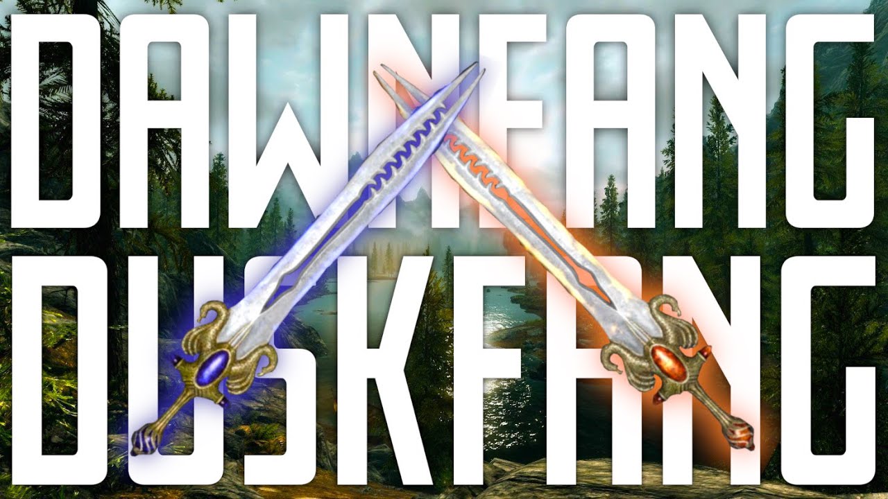 How to get Dawn/Duskfang in Skyrim! (Quest: 'A Soul Divided') - YouTube
