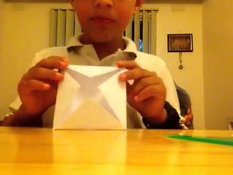 How to make an origami cheater box - YouTube
