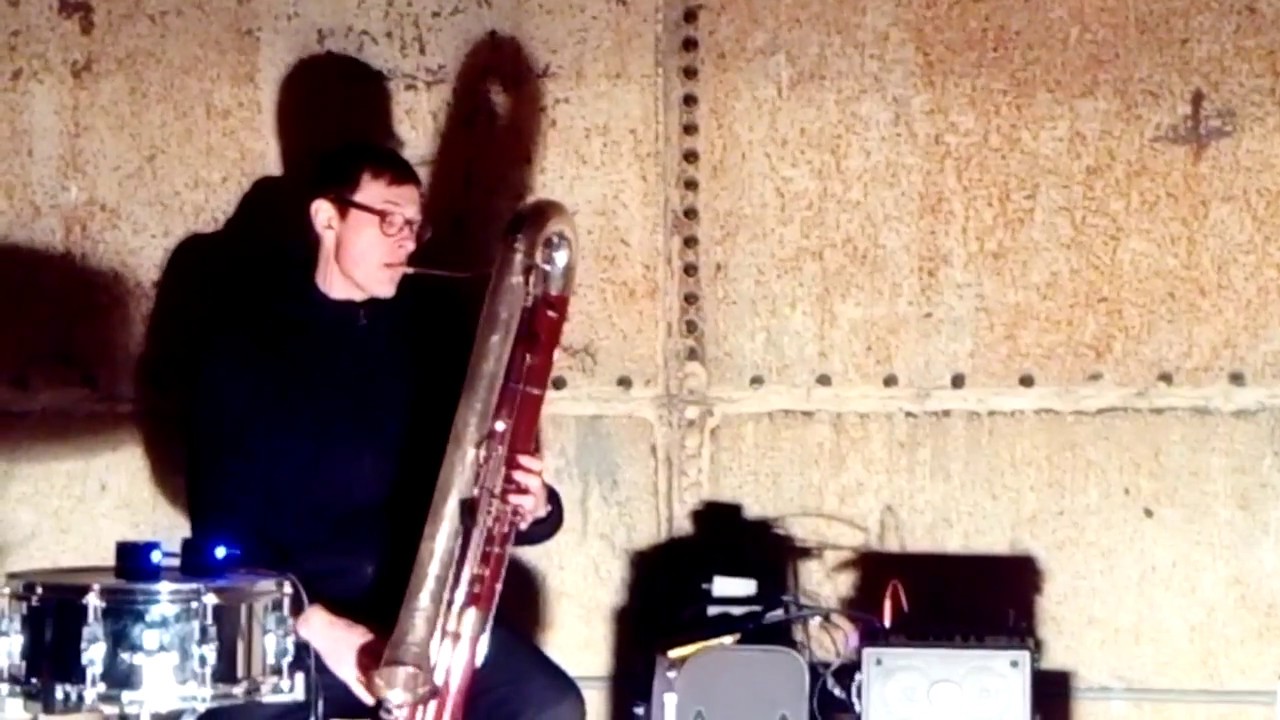 Thomas Stone performing at Silver Road 10/2/17 - contrabassoon ...