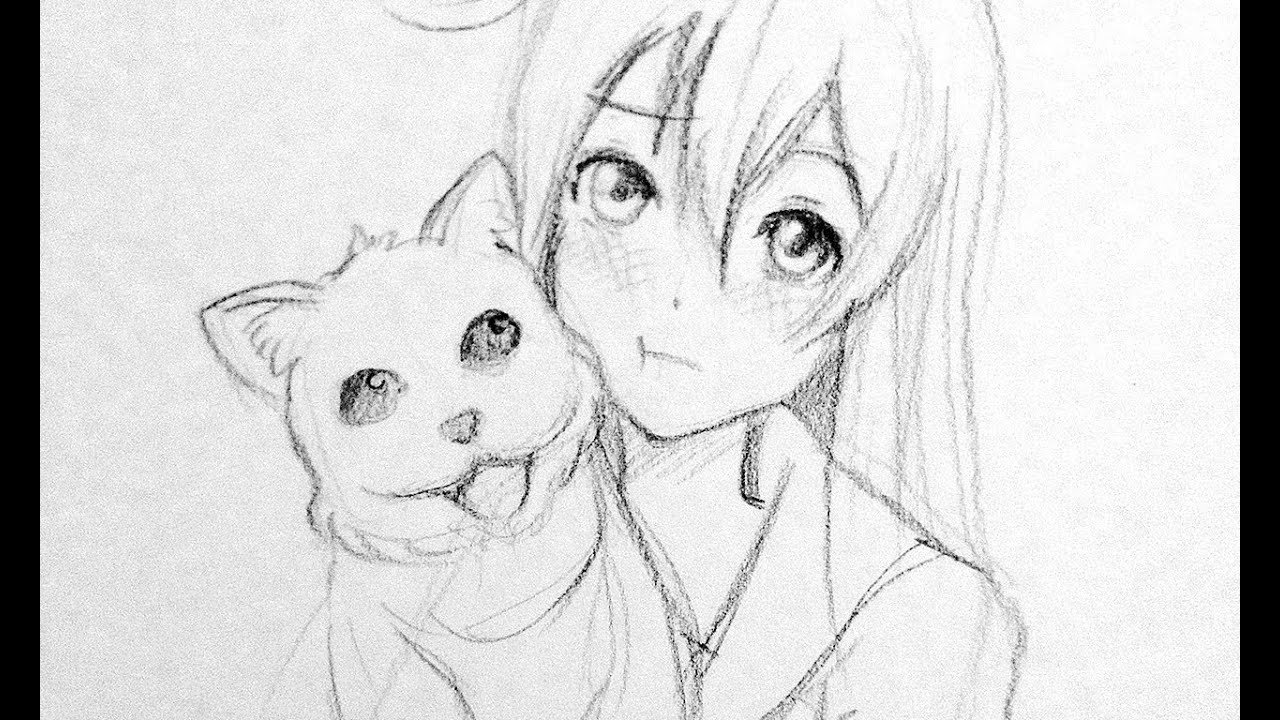 14 How To Draw A Really Cute Anime Girl Background