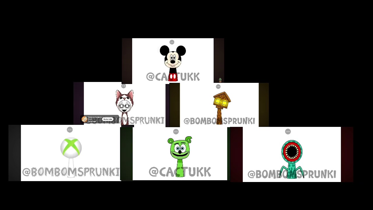 6 sprunkis oc - YouTube