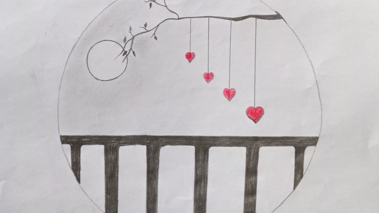 Circle Drawing Color | Easy Circle Drawing | Circle Drawing Scenery ...