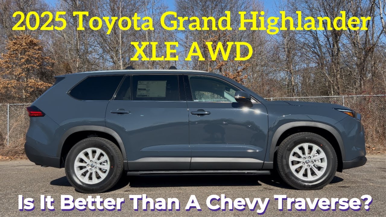 2025 Toyota Grand Highlander XLE AWD: The Ultimate Road Trip SUV? - YouTube