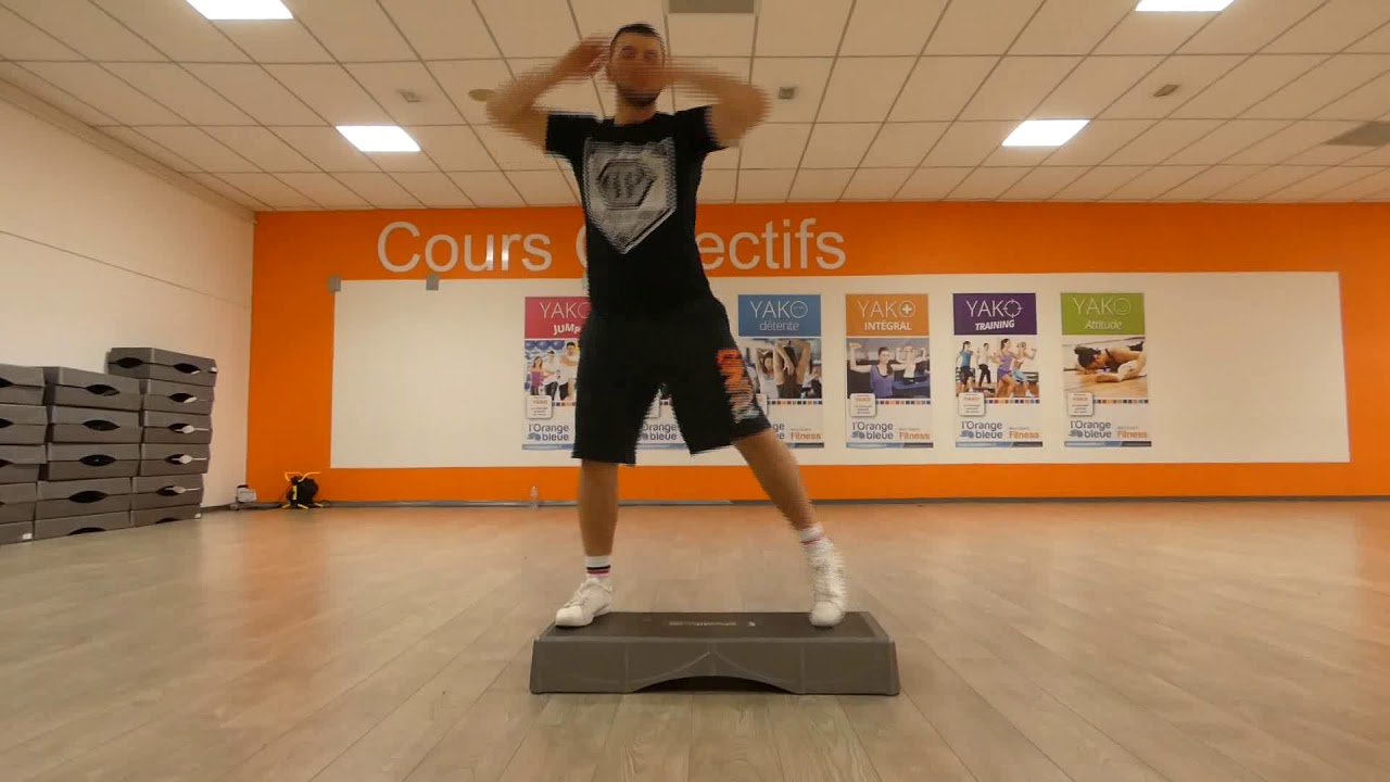 STEP CHOREOGRAPHY 25 Step by step Beginners - YouTube