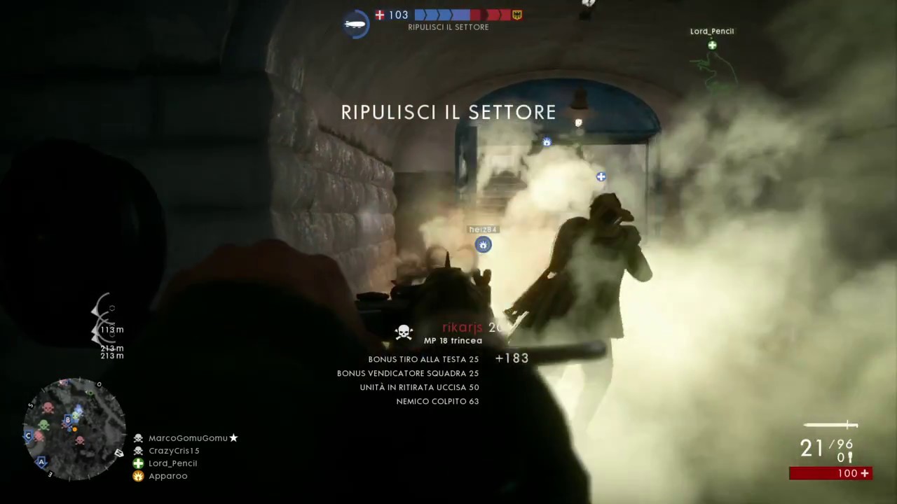Battlefield™ 1 how to clear a bunker in Monte Grappa - YouTube
