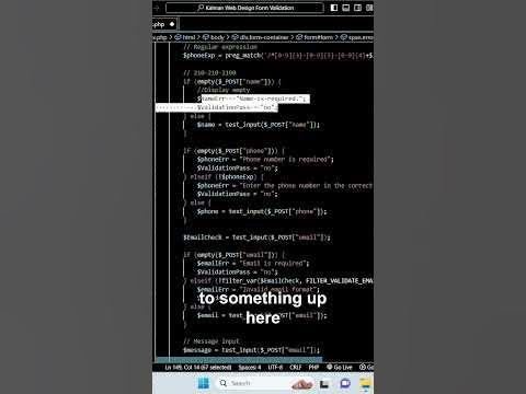 Display Errors with PHP - Dynamic Web Development! #php #programming #webapp - YouTube