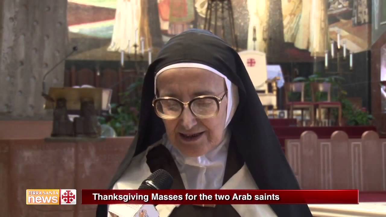 Thanksgiving Masses for the two Arab saints - YouTube