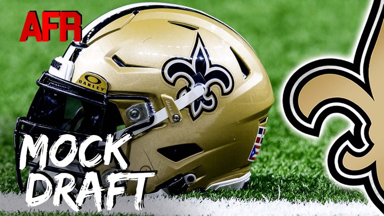 Two-Round Mock Draft: Saints SOLIDIFY Biggest Defensive Holes - YouTube