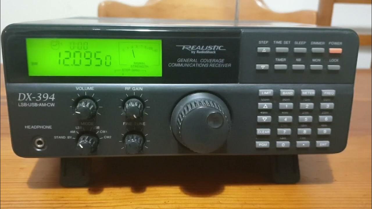 Realistic DX-394 BBC World Service In English 23/01/2023 2025 UTC ...