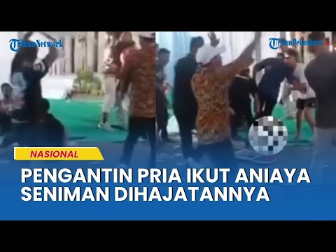 Resepsi Pernikahan Jadi Rusuh, Seniman Ketipung Dikeroyok dan Dipukul Pakai Kursi