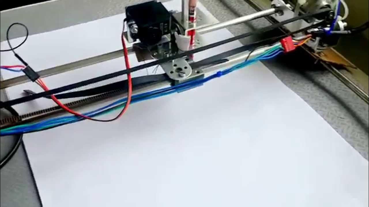 Pen Plotter (2D Printer) - YouTube