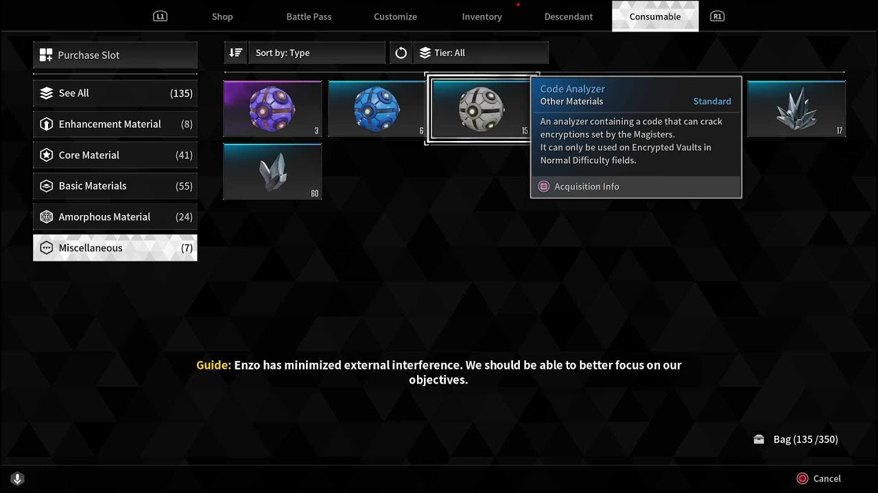 Code Analyzer Grind - The First Descendant Gameplay [PS5] - YouTube