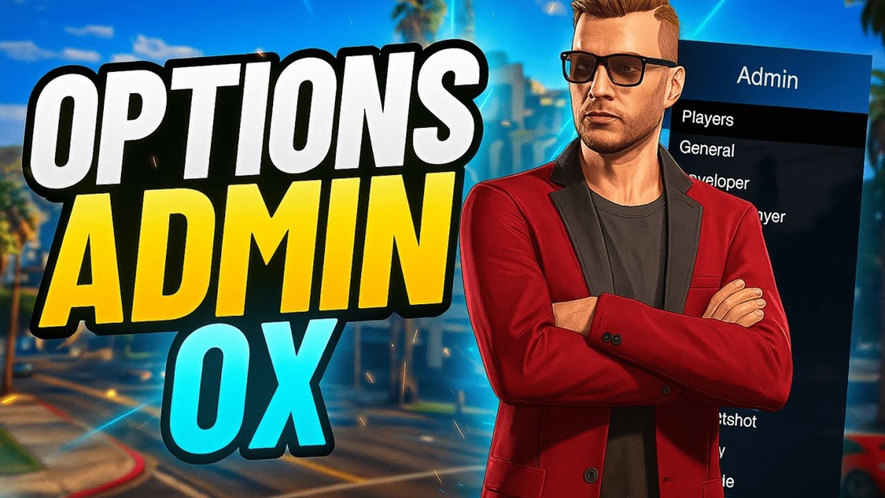 [ESX/OX] Options Admin Menu (Ox_target & Ox_lib) - YouTube