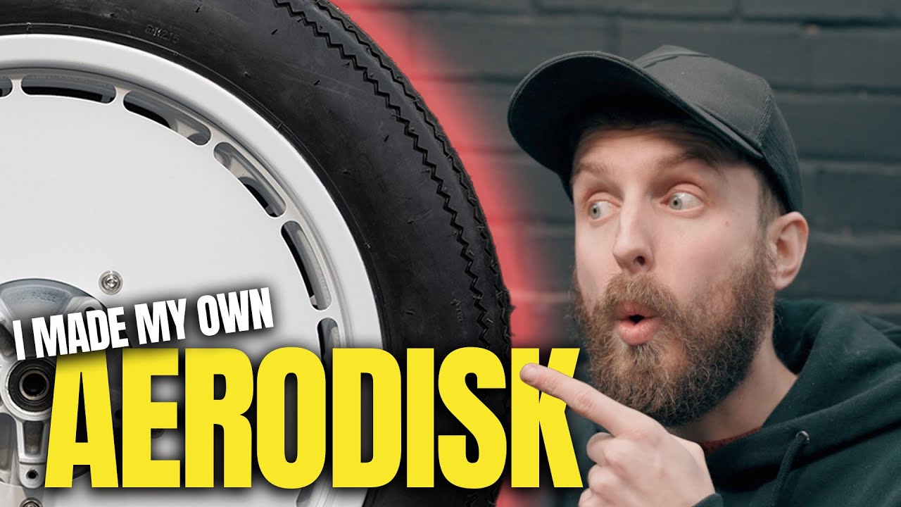 I Made A Motorcycle AERODISK - Custom Wheel Plate - YouTube