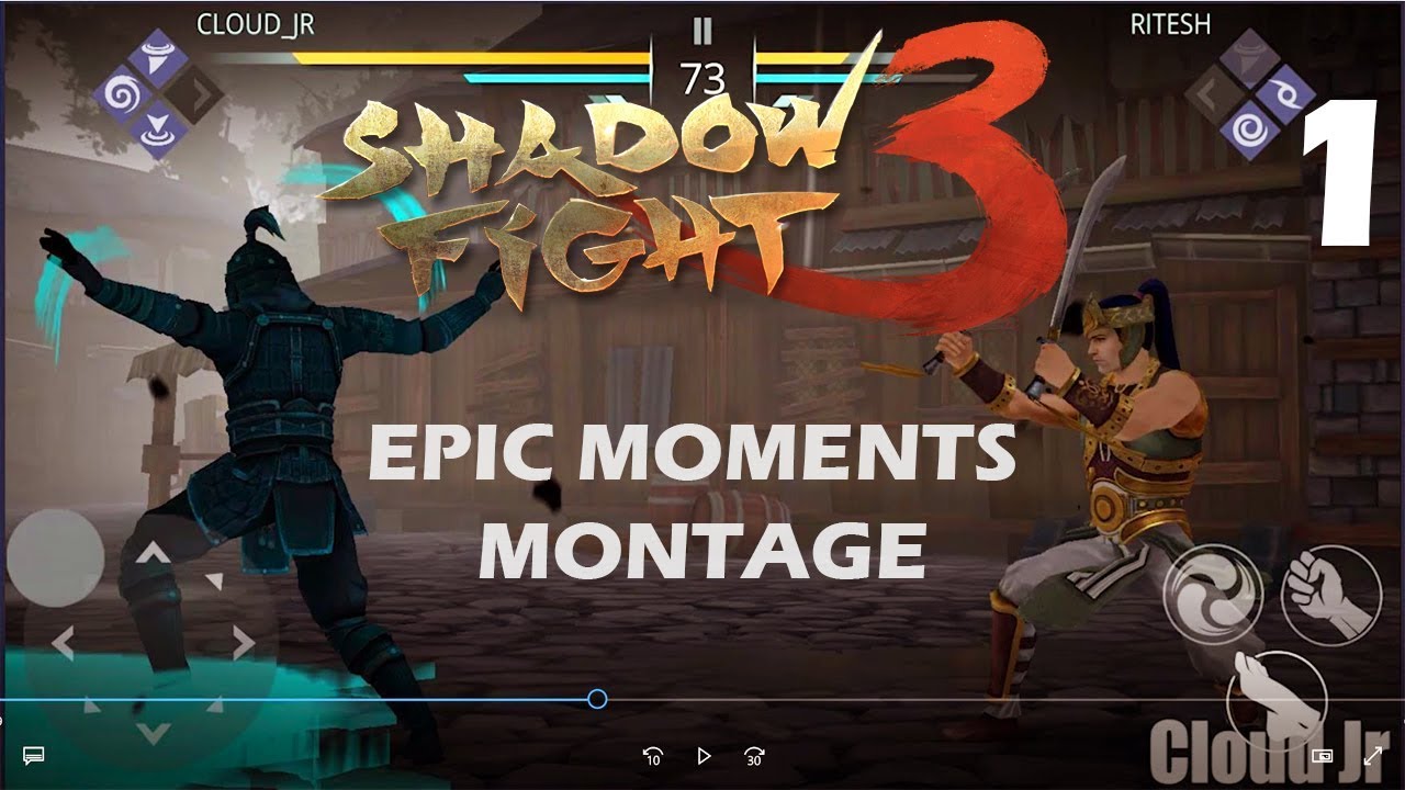 Shadow fight 3 - Epic moments & fails & amazing shadow ability montage ...