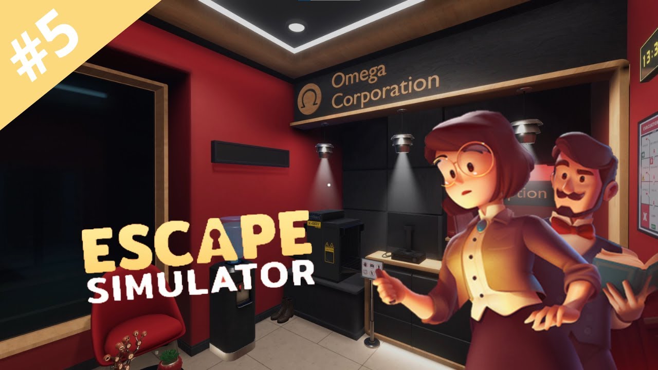 I Got LOCKED in the Reception | The Lobby | Escape Room part 5 ...