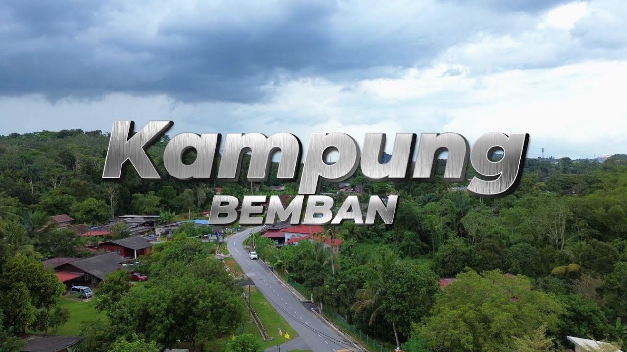 Drone View | Kampung Bemban | Masjid Kariah Bemban - YouTube