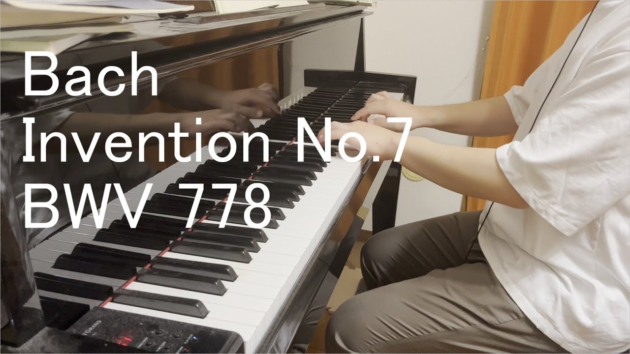 Bach Invention No.7, BWV 778 - YouTube