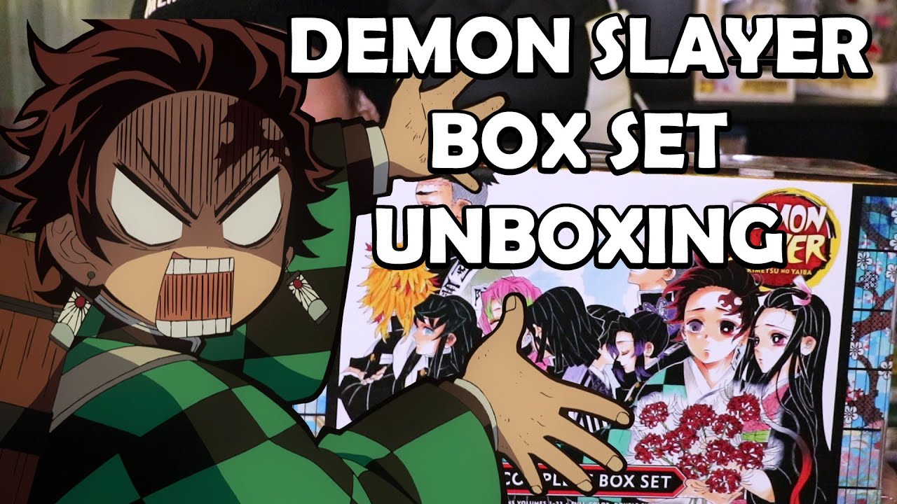Demon Slayer Box Set Unboxing! - YouTube