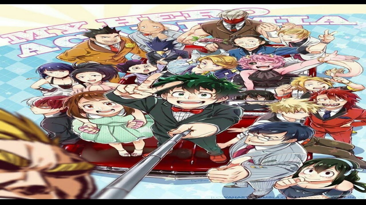 Boku no hero academia Graduation party Right round - YouTube