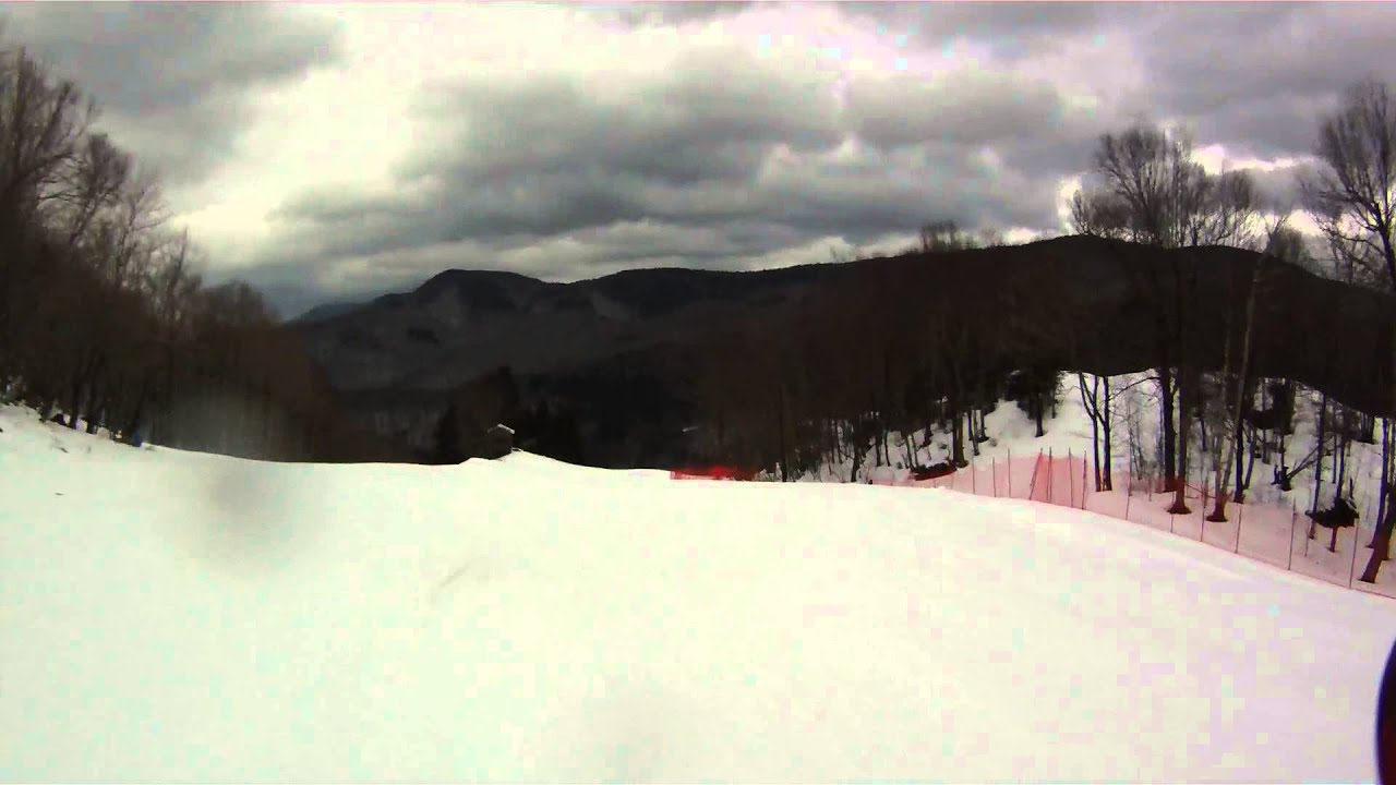 A trip down Allen at the Middlebury College Snow Bowl -- Vid 1 - YouTube