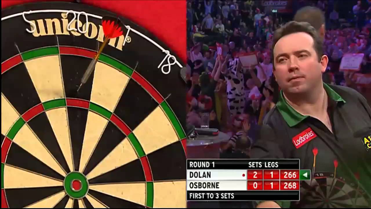 Dolan v Osborne | 3/3 | First Round | World Darts Championship 2014 ...