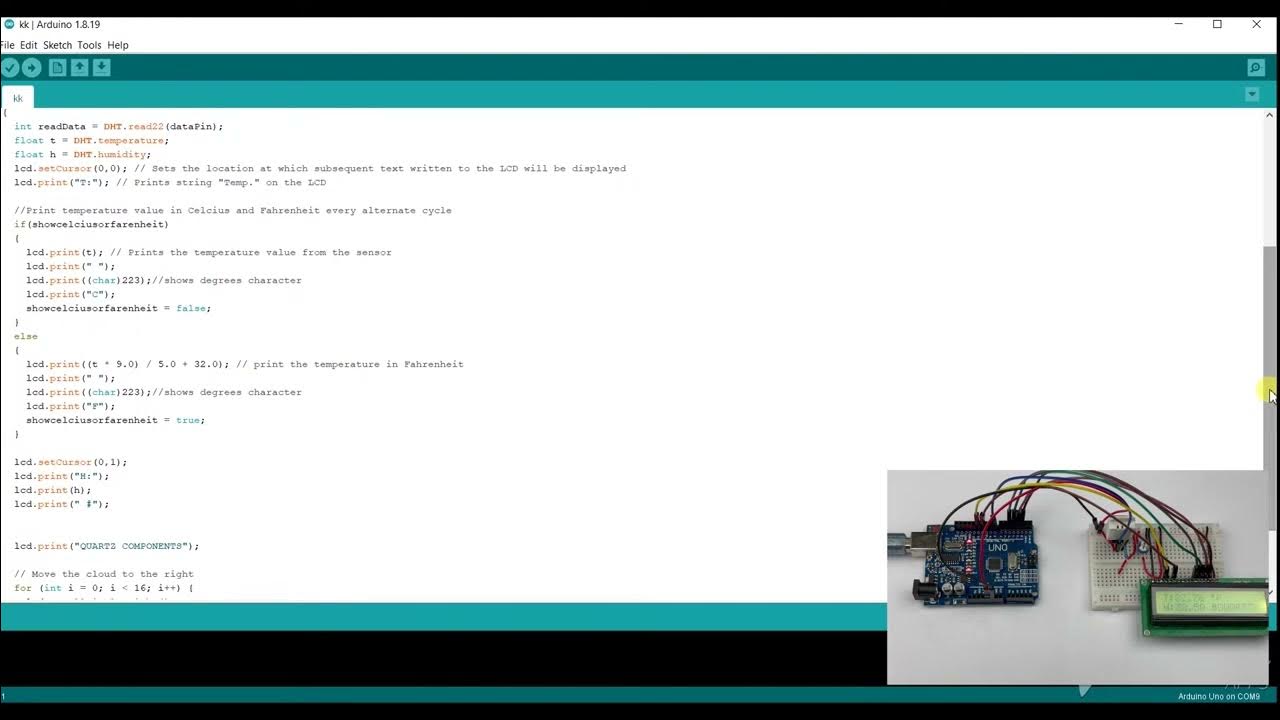 DIY Temperature And Humidity Monitoring System With Arduino And DHT22 Sensor - YouTube