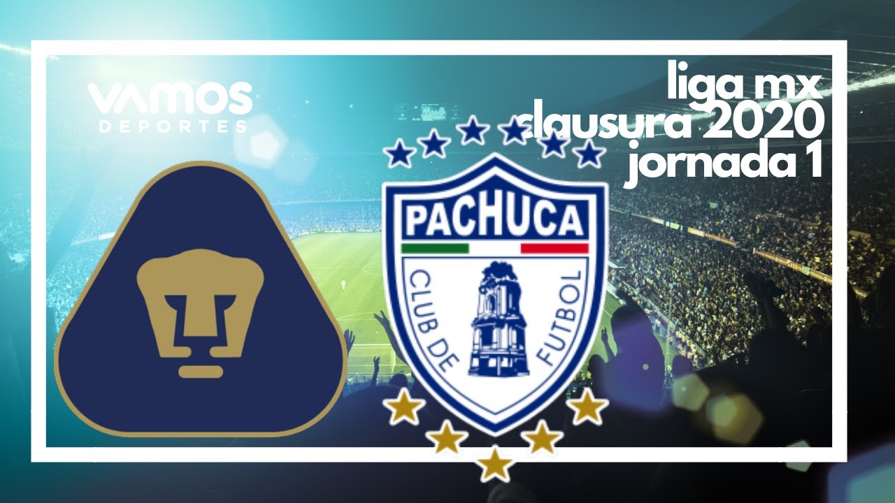 Predicción: UNAM Vs Pachuca | Jornada 1 Clausura 2020 - YouTube