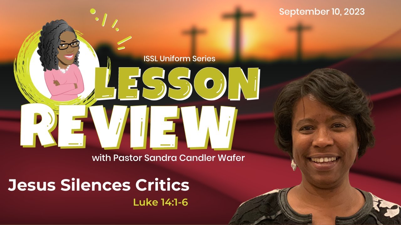 📚🙌🏾 ️Let's Review Sunday School w/Pastor Sandra: Jesus Silences Critics ...