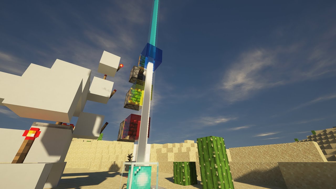Minecraft Replay Mod Record Test - A Beacon Powered Weather Station ...