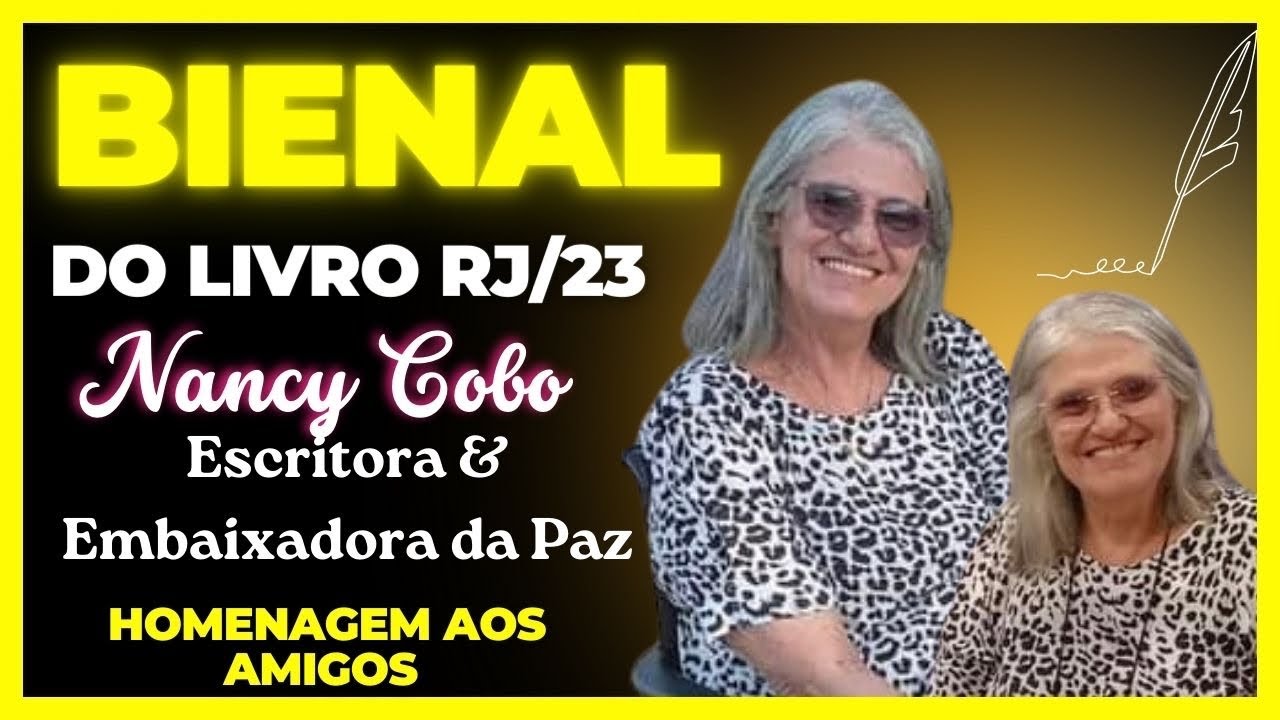 Nancy Cobo e amigos - Bienal do Livro do Rio de Janeiro/2023 - YouTube