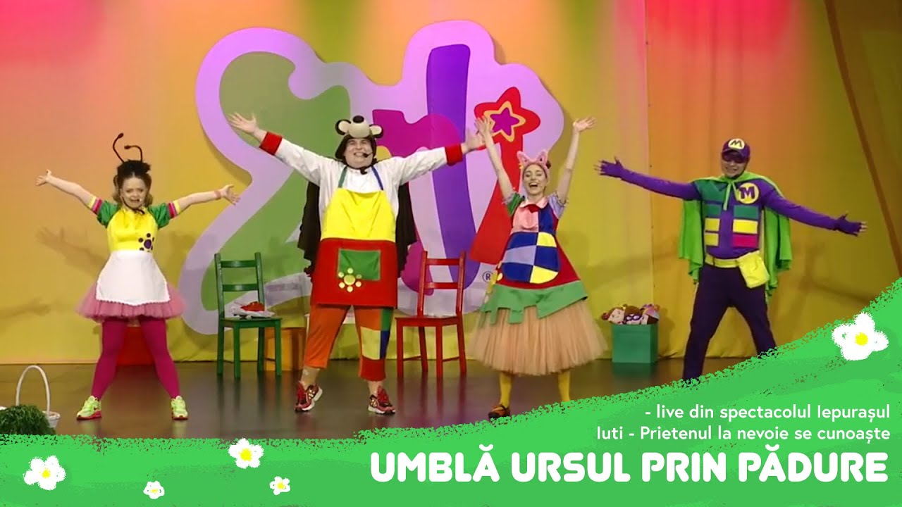 Gașca Zurli - Umblă ursul prin pădure (live din spectacolul Iuti ...