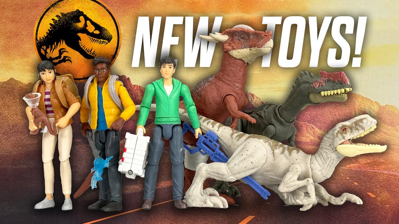 NEW CHAOS THEORY TOYS! Mattel Jurassic World 2-Packs — 4K Unboxing ...