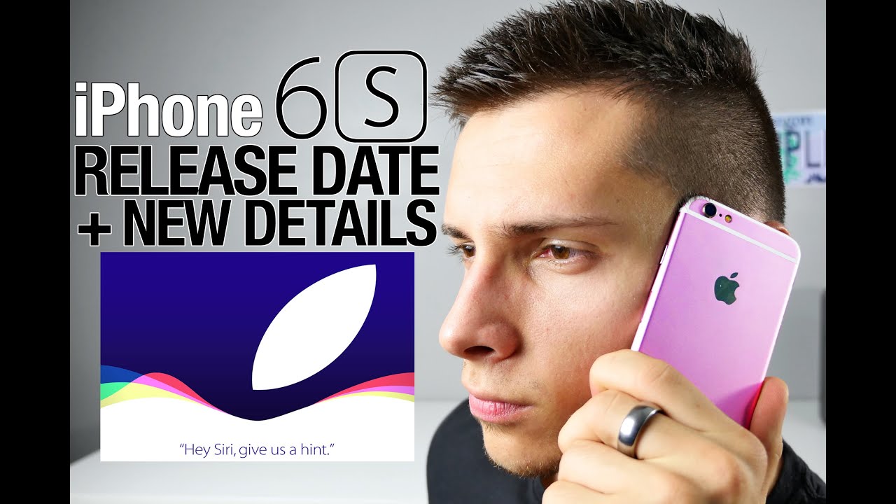 iPhone 6S Event + Release Date & Features Confirmed! - YouTube