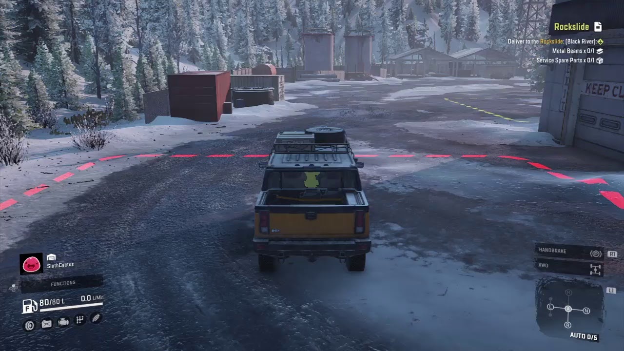 Snow runner Alaska exploring and unlocking hummer - YouTube