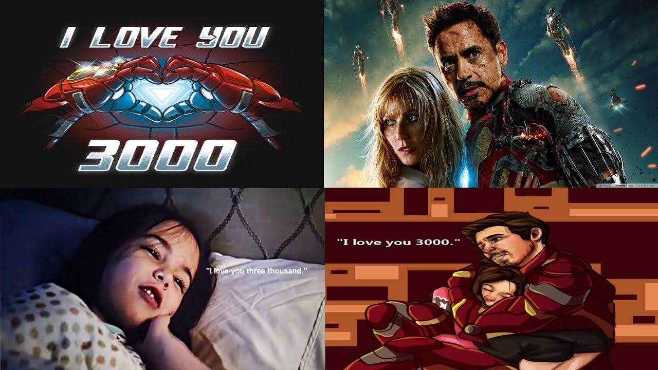 I Love You 3000 Marvel(Tony Stark)||(Iron Man) - YouTube