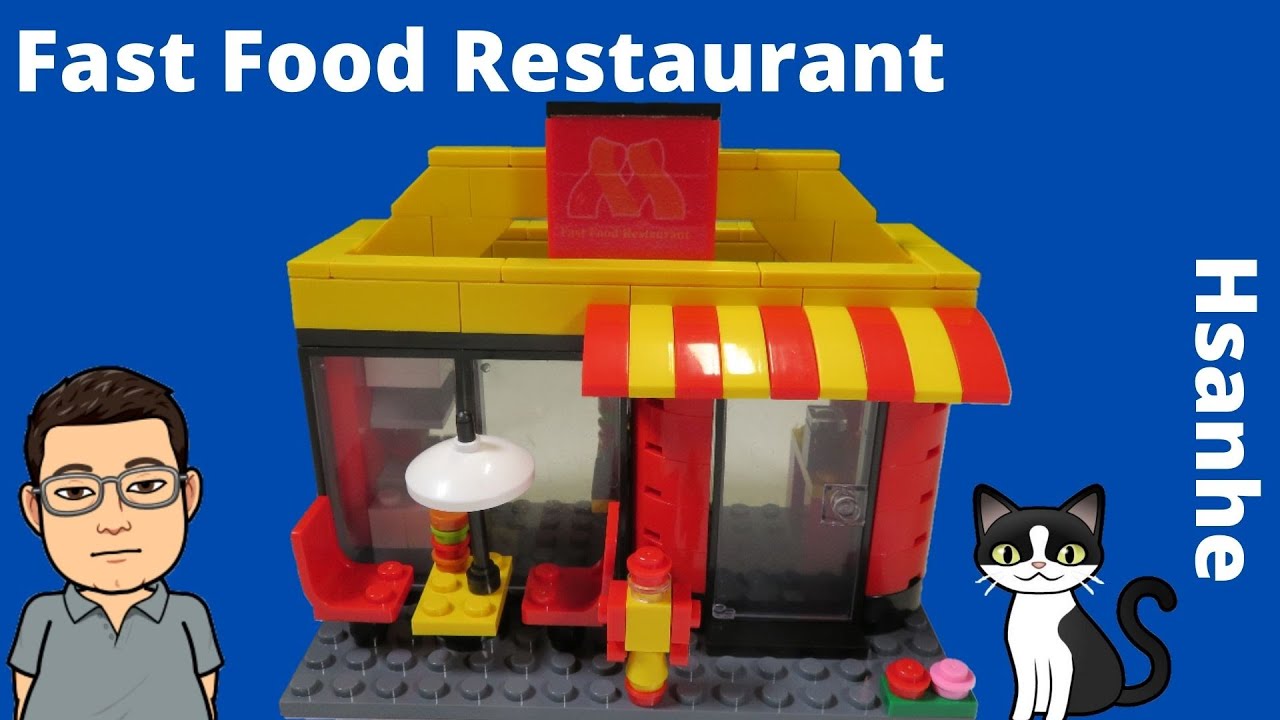 HSANHE - Fast Food Restaurant - Mini Street - 6411-2 - YouTube