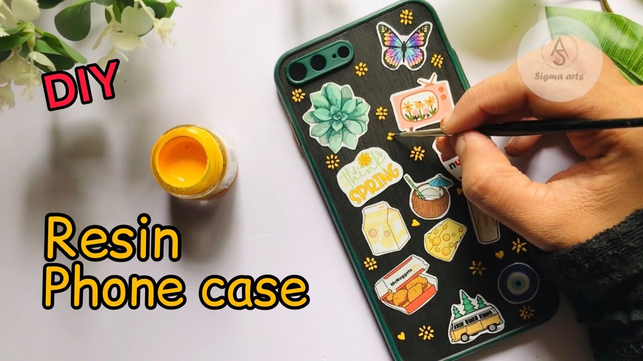 Creative resin phone case | Resin phone case #resin - YouTube