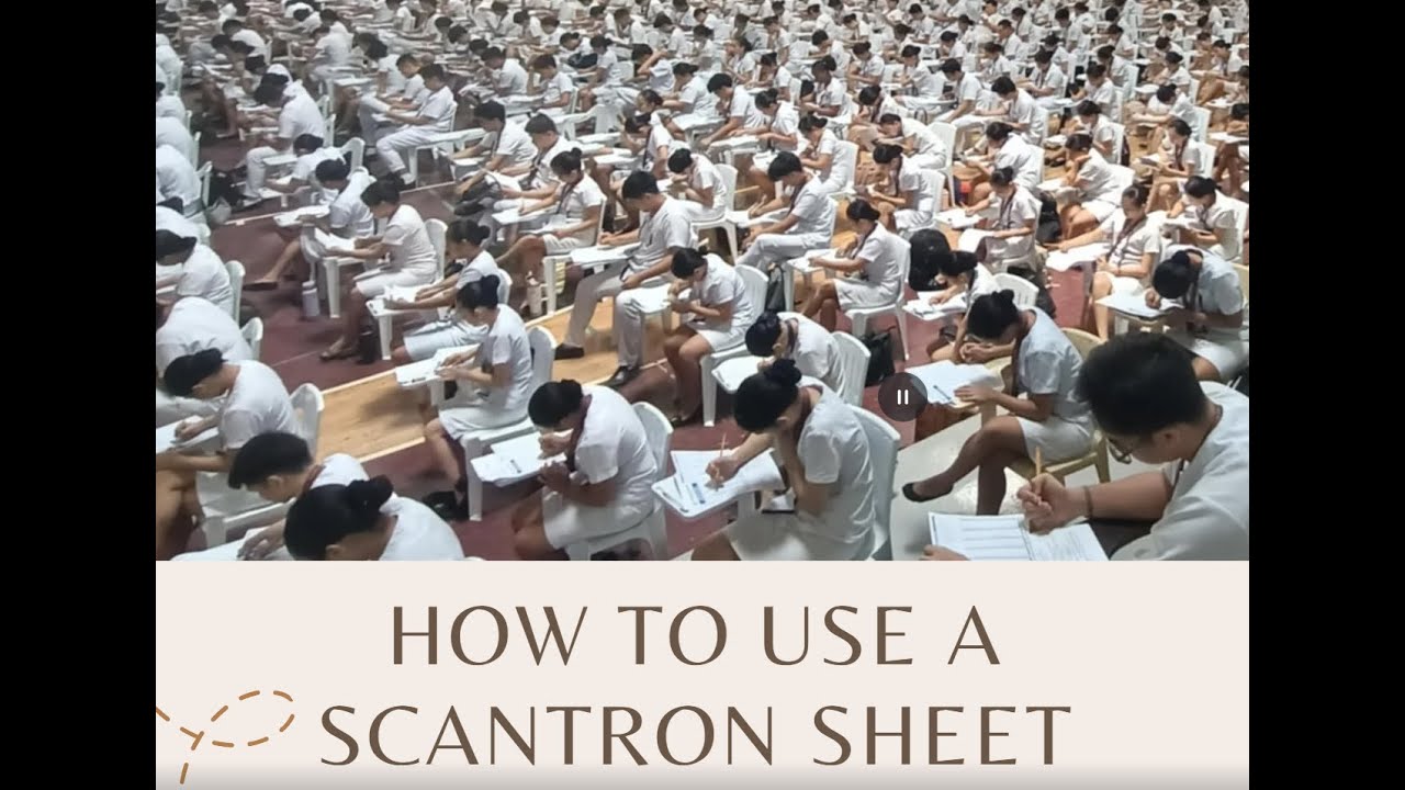 The Different Scantron sheets and Examination Rules and regulations ...