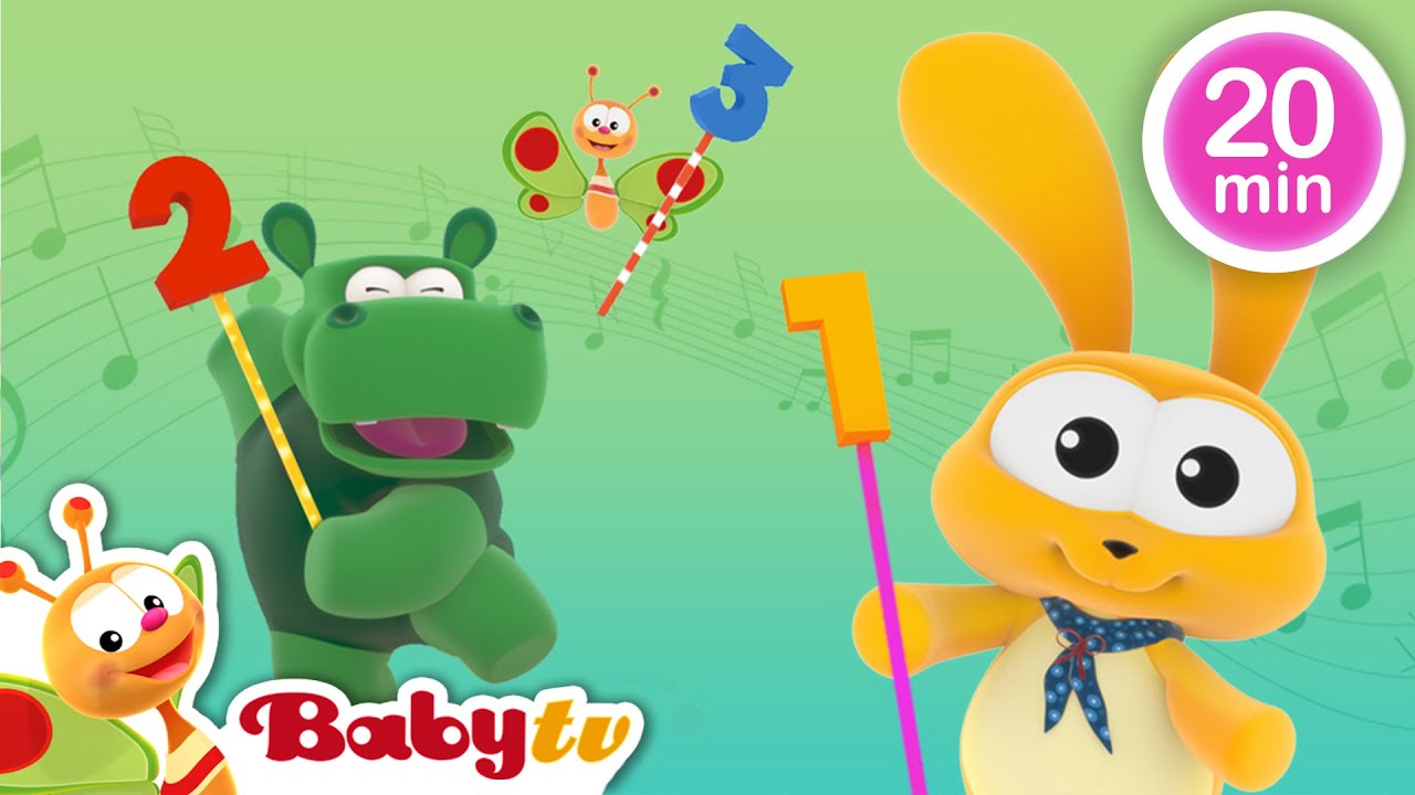 Laske ja tanssi 1️⃣ 🔟 🕺 | Numerot Laulut lapsille | Lorut ja laulut ...