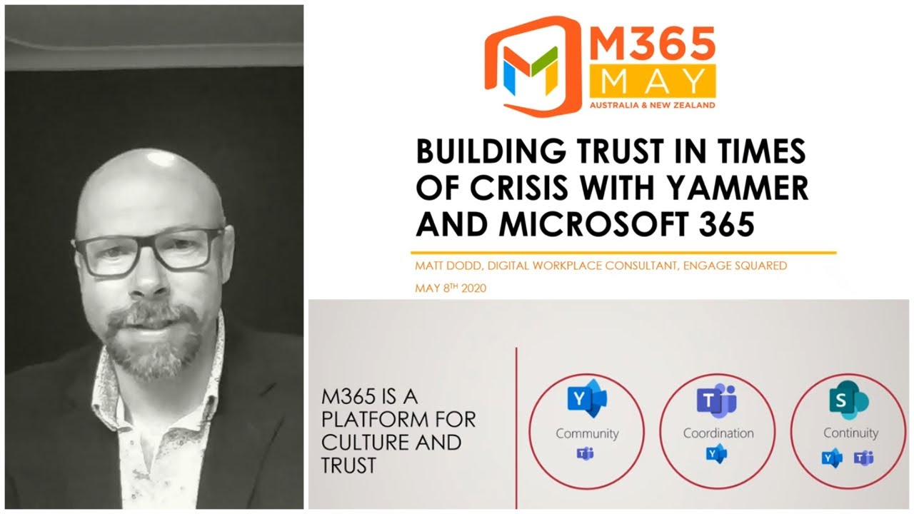 Building Trust in Times of Crisis with Yammer and Microsoft 365 ...