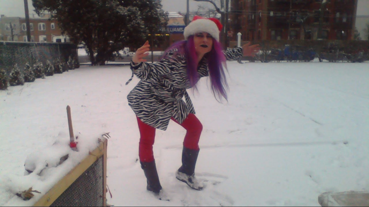 Snowing in Atlantic City NJ January 6,2015 (Leathur Rokk) - YouTube