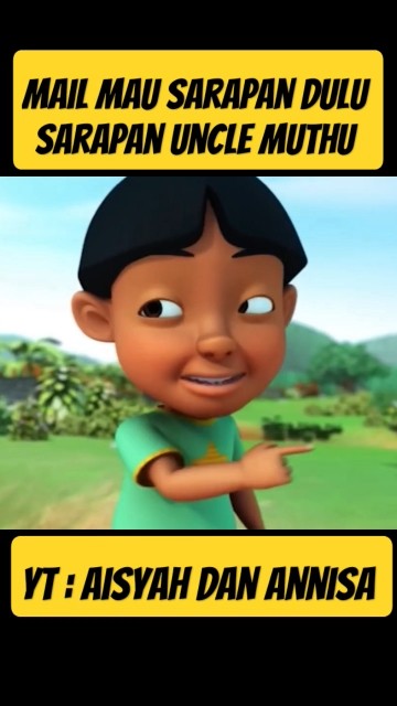 Upin dan Ipin MAU SARAPAN UNCLE MUTHU DULU #upinipin #memes #lucu # ...