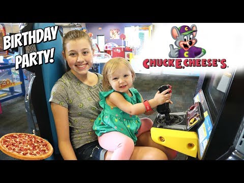 Birthday Party At Chuck E Cheese!