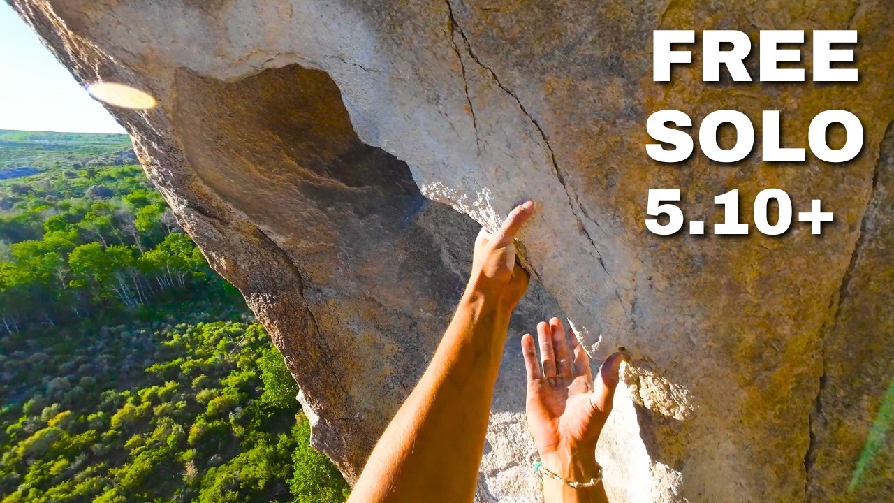 My Hardest Free Solo Yet (Colossus 5.10c) - YouTube