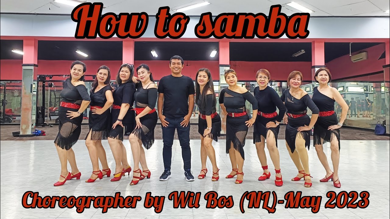 How to samba//Line Dance//Coach Sugeng//TDM Ladies - YouTube