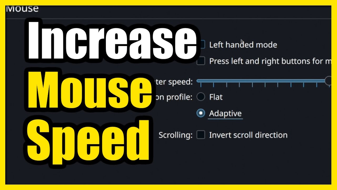How to Increase the Speed of Mouse on Steam Deck Desktop (Easy Method ...