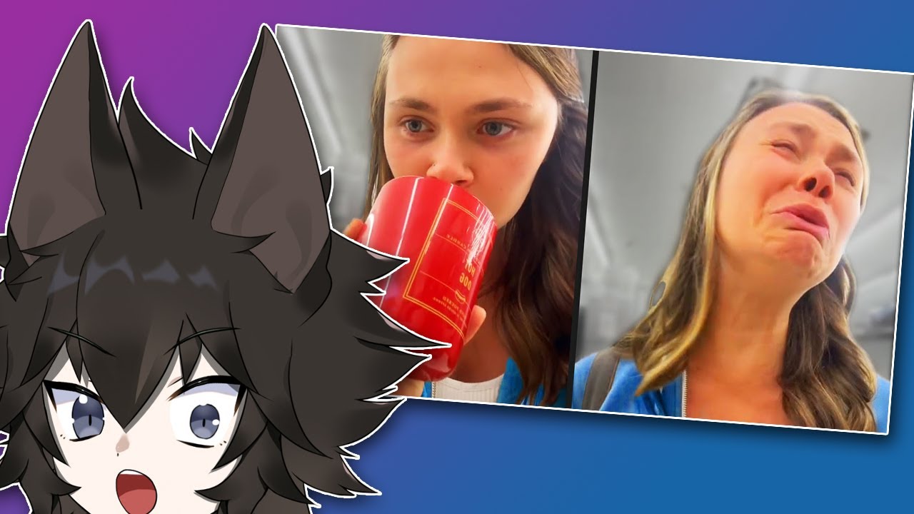 HAHA THAT FACE - She Thought This Was a Good Idea - (REACTION) - YouTube