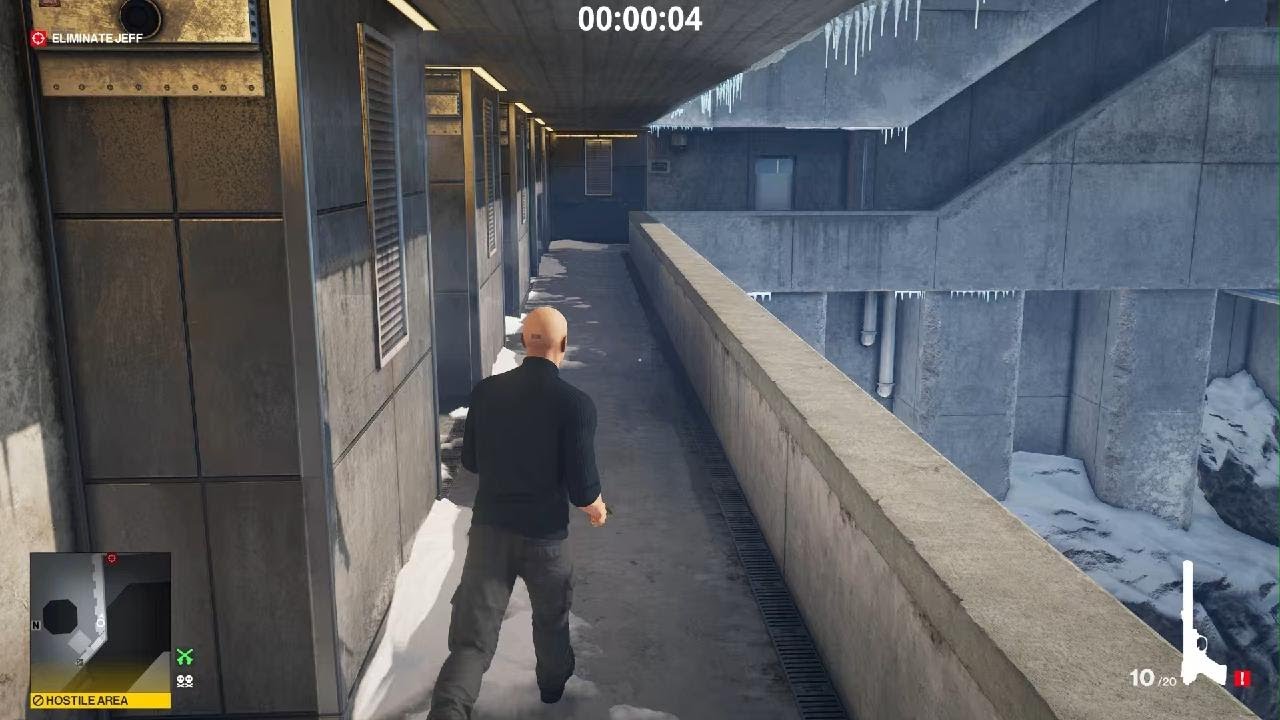 HITMAN 3: Jeff's Totally Self-Inflicted Explosion (1:07 SASO) - YouTube